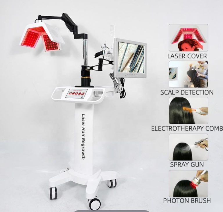 LED Light Hair Growth Low Level Laser Light Therapy - Niansheng beauty ...